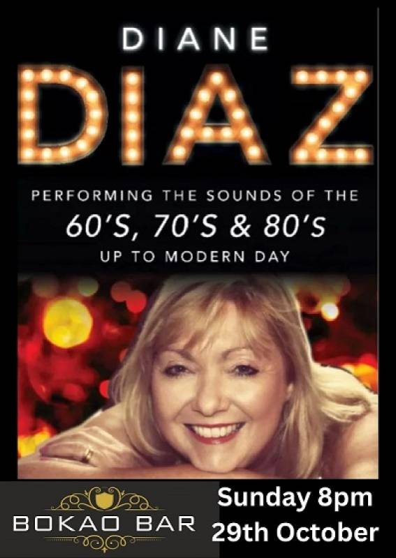 ! Murcia Today - October 29 Diane Diaz Appearing At The Bokao Bar ...